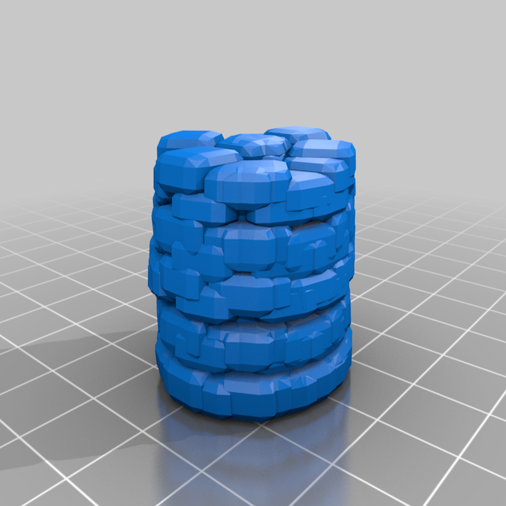 Free 3D file Terrain - Stone Columns 🏛️・3D printing template to ...