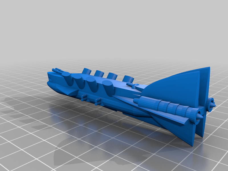 Free 3D file Aethernaught - French Cruiser 🧞‍♂️・3D print model to ...