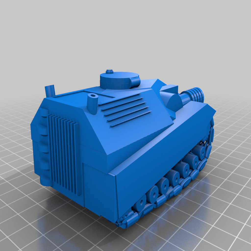 Бесплатный 3D файл Riever Tank - V2 и Original 🪖・3D-печатная модель для ...