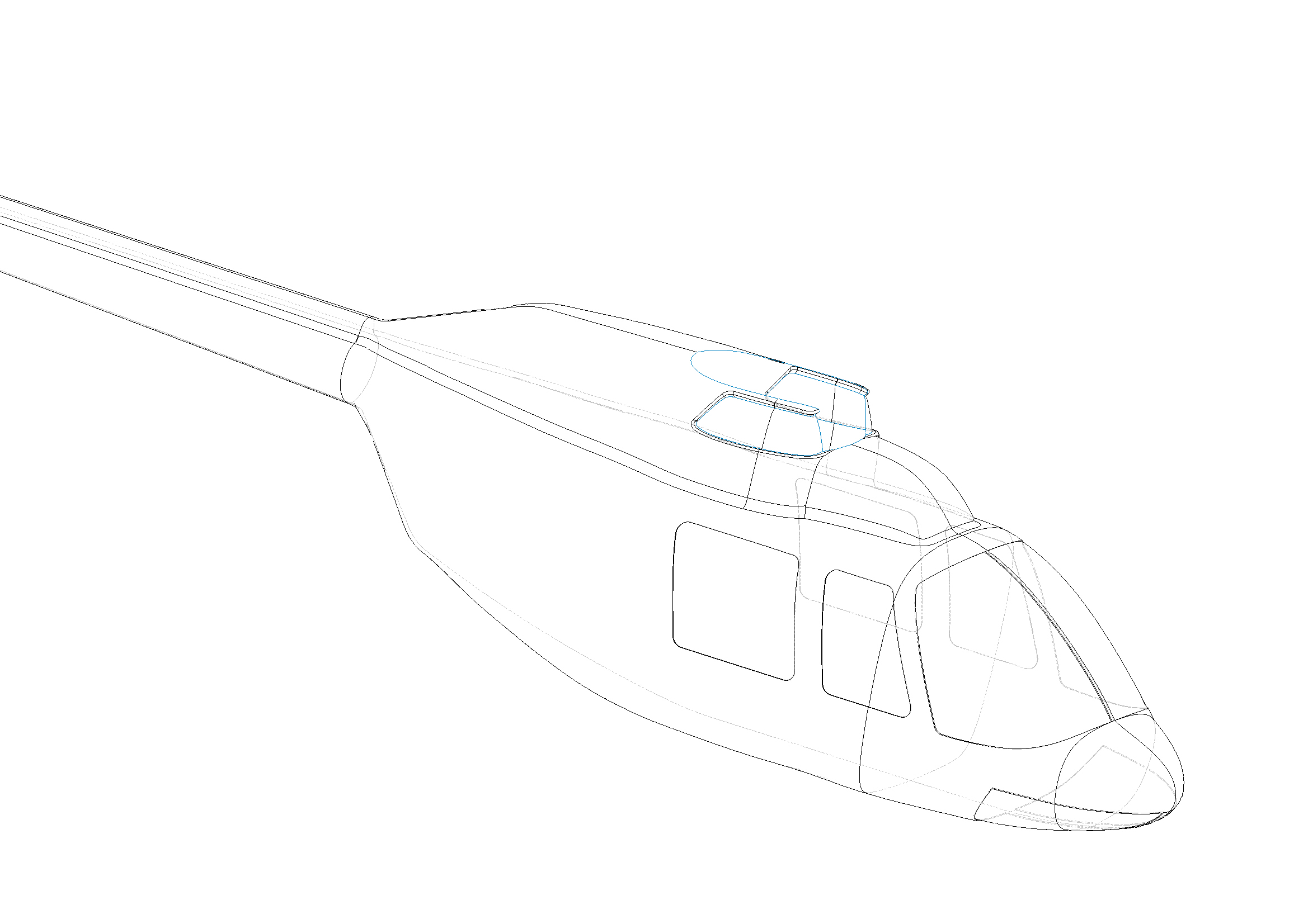 3D file Jet Ranger fuselage for TREX 470 3D print model・3D printer ...