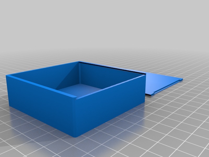 Free 3D file Meter Box with Sliding Top・3D printable design to download ...