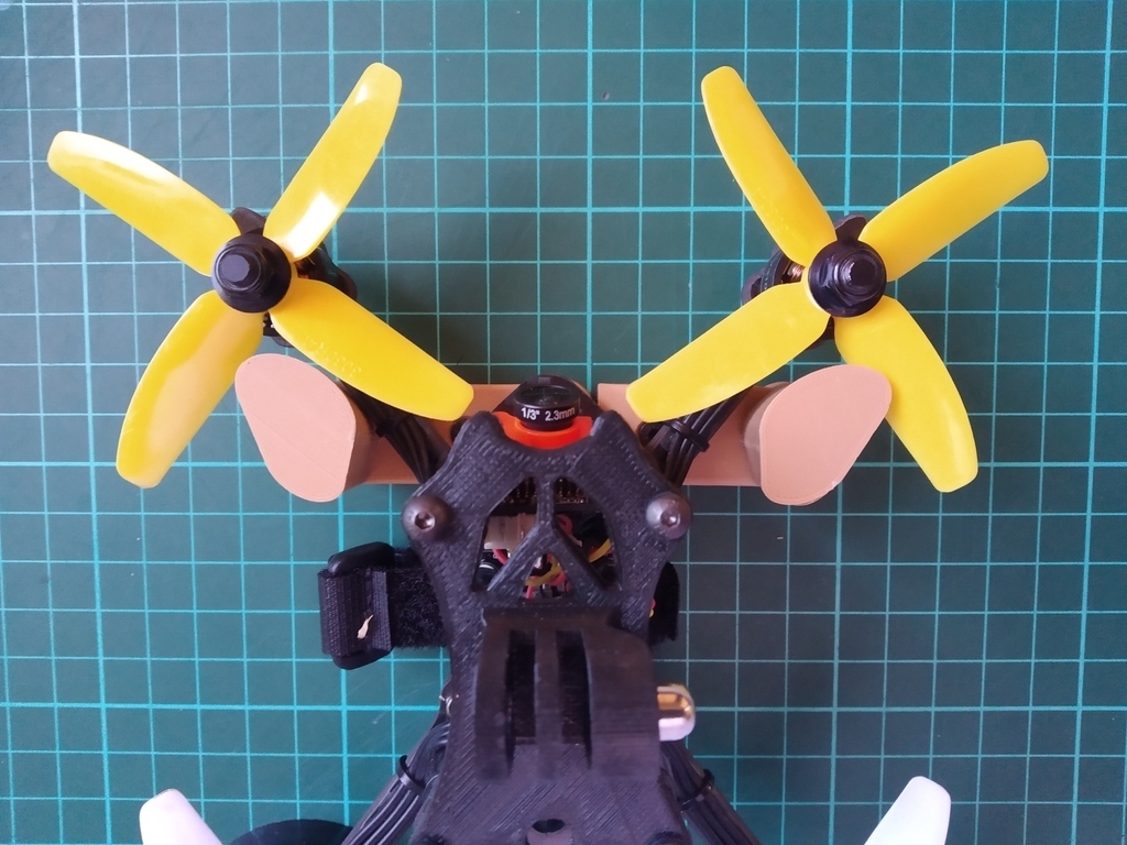 Fichier 3D gratuit Crochet pour drone quadruple à longueur réglable ...