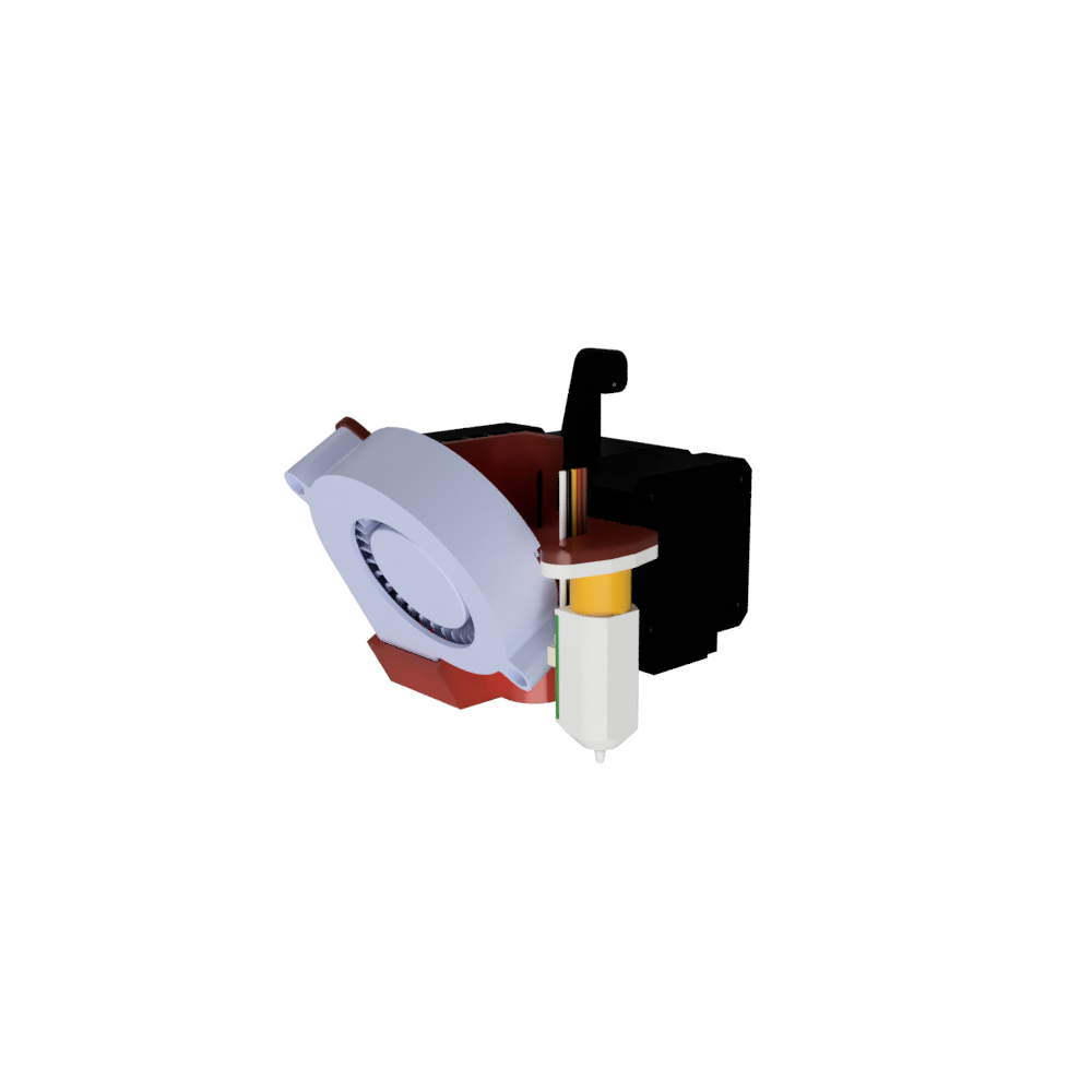 Free STL file BIQU H2 5015 FAN DUCT WITH BLTOUCH MOUNT 📱・3D printable ...