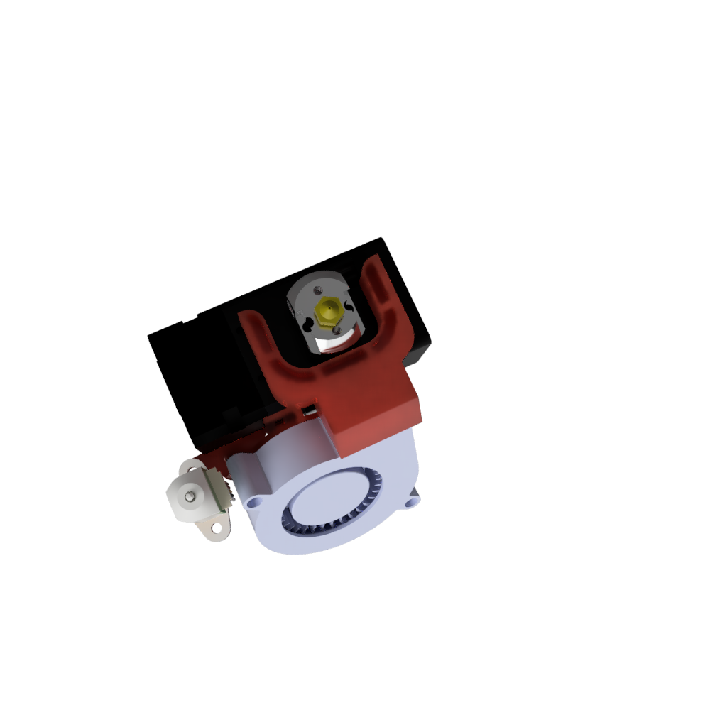 Free STL file BIQU H2 5015 FAN DUCT WITH BLTOUCH MOUNT 📱・3D printable ...