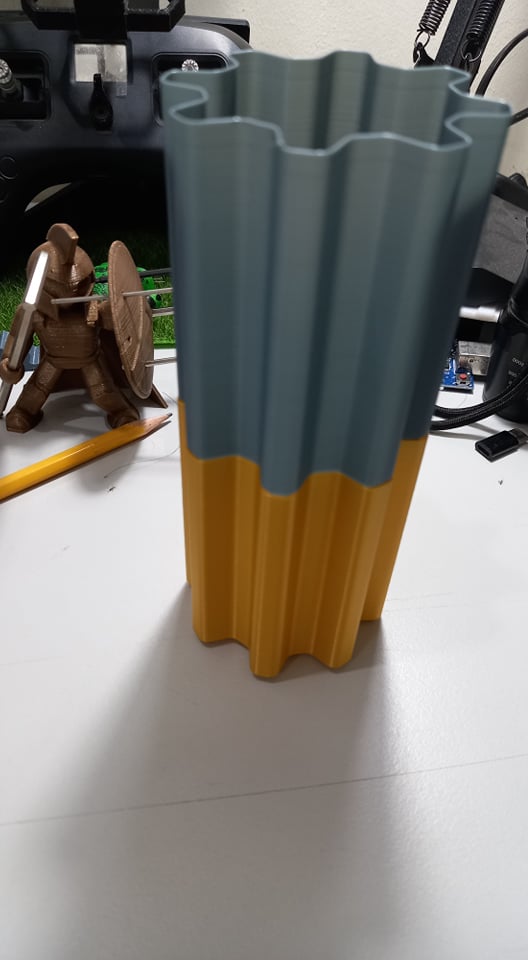 Free STL file Gear Vase [Stackable]・3D print design to download・Cults