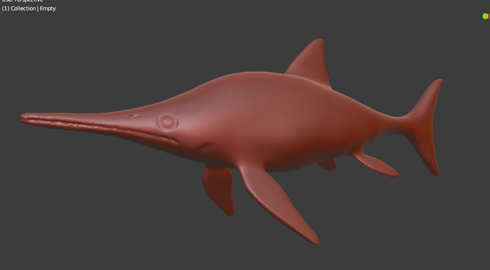 Free STL file ichthyosaurus・Model to download and 3D print・Cults