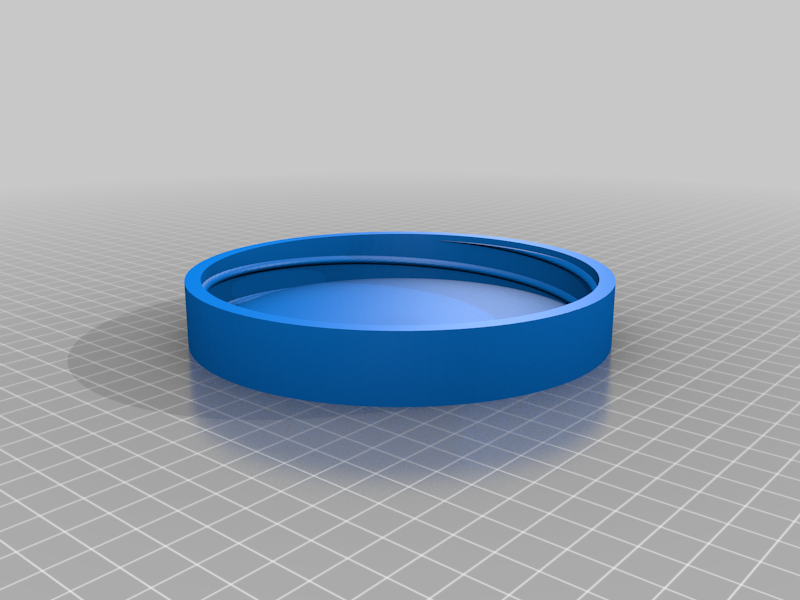 Free 3D file 145 mm Large Screw On Lid・3D printing idea to download・Cults