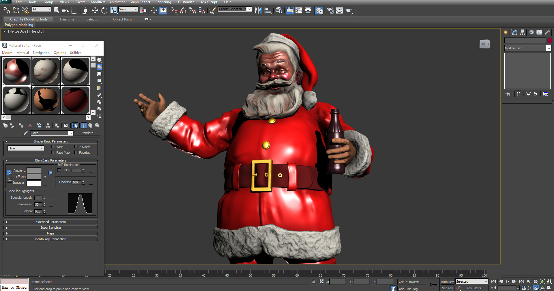 OBJ file Santa Claus classic by Haddon Sundblom 🎅・3D printable model to ...
