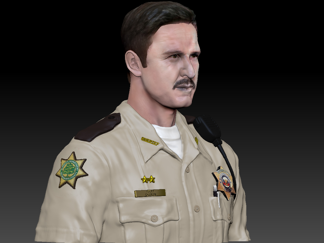 Archivo 3D Scream 4 busto de Dewey Riley David Arquette ️・Diseño de ...