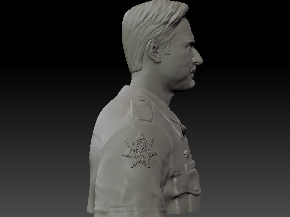 Archivo 3D Scream 4 busto de Dewey Riley David Arquette ️・Diseño de ...