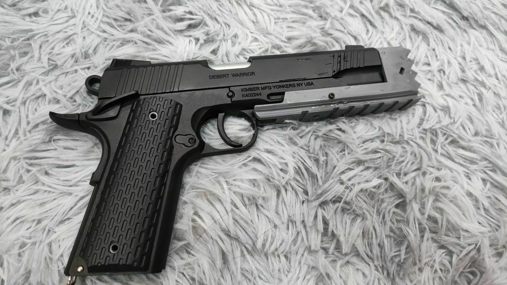 Free 3D file "Lycoris Recoil" Chisato 1911 strike face 🧸・3D printer ...