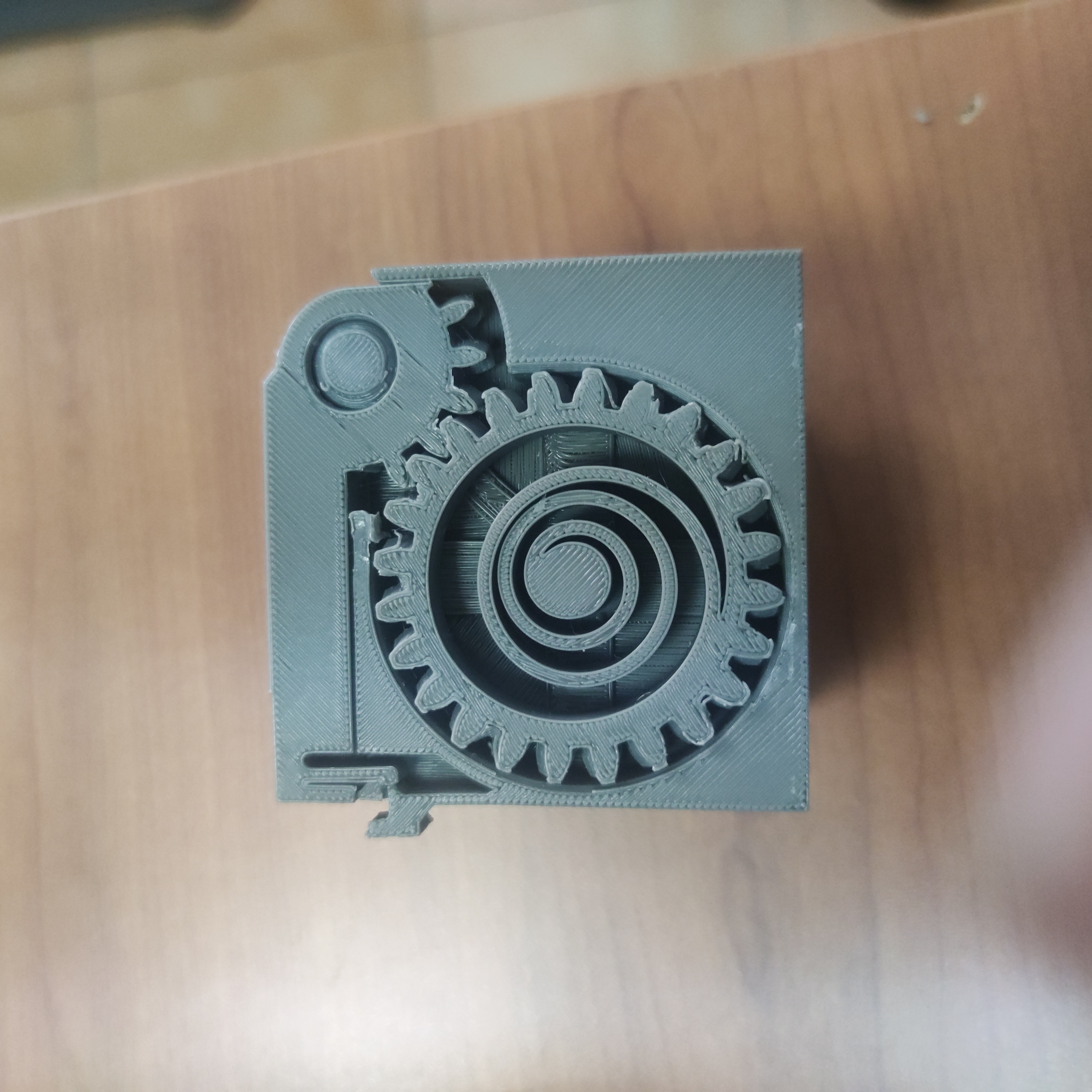 3D printed PRINT-IN-PLACE SPRING LOADED BOX • made with Artillery ...