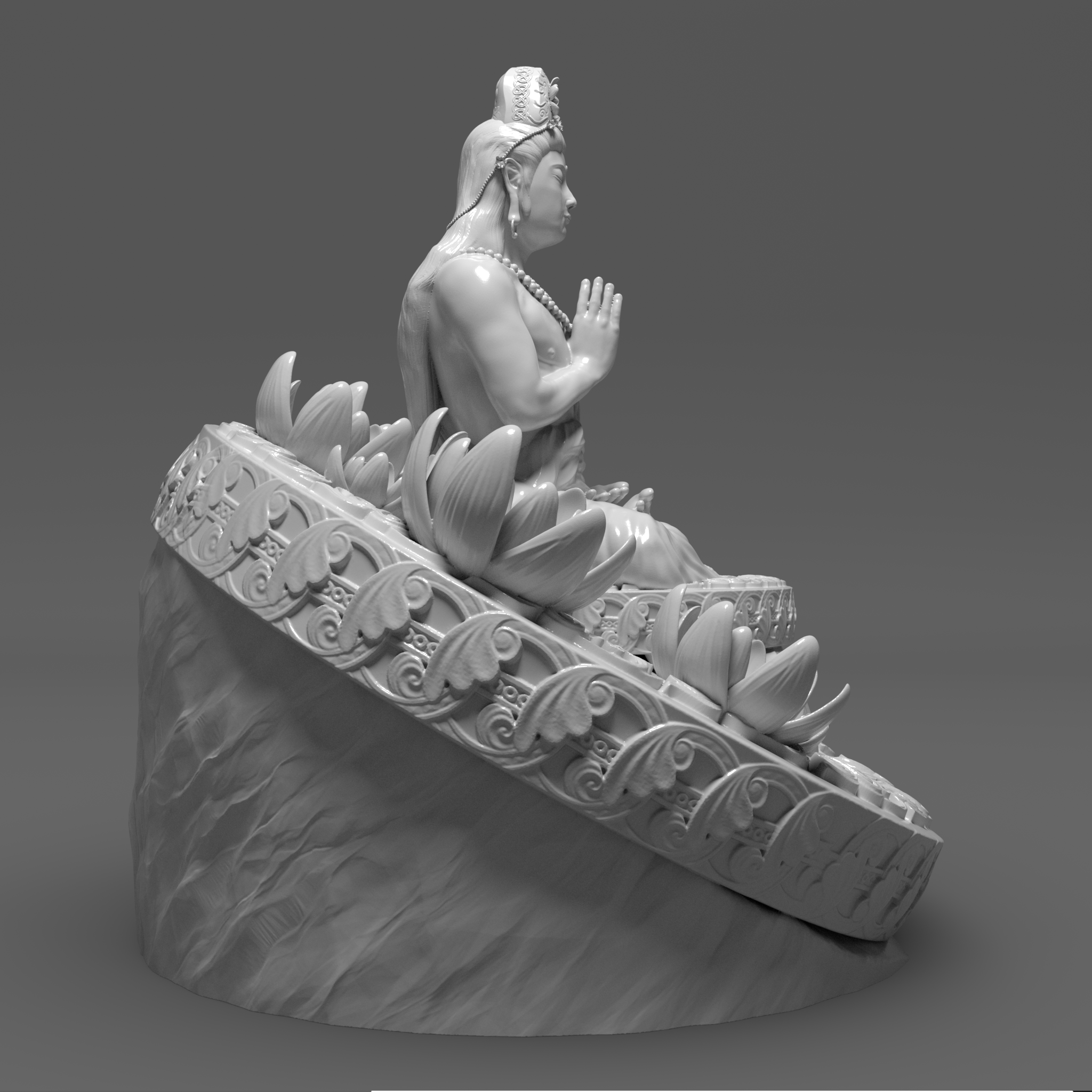 STL file Buddha・3D printing template to download・Cults