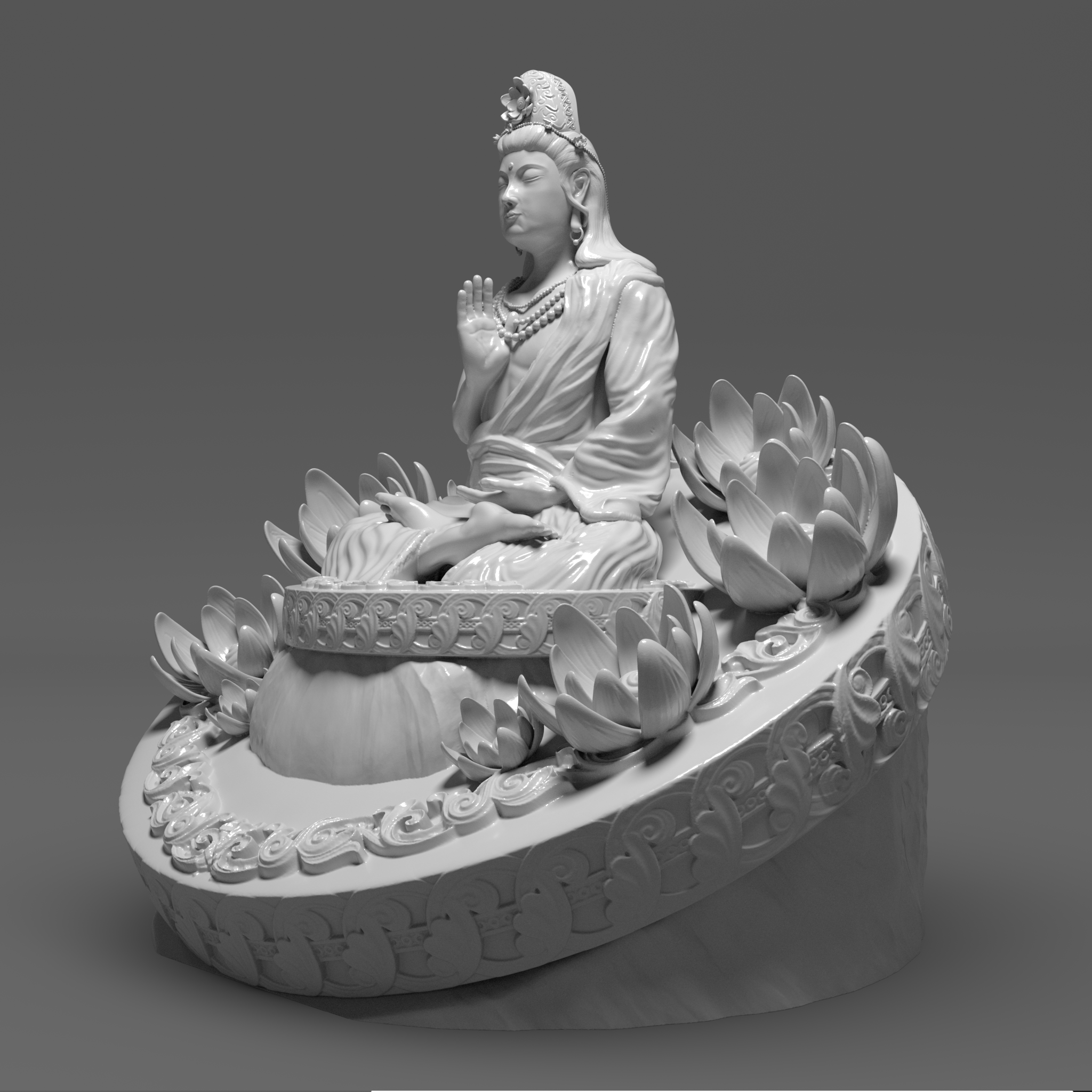 STL file Buddha・3D printing template to download・Cults