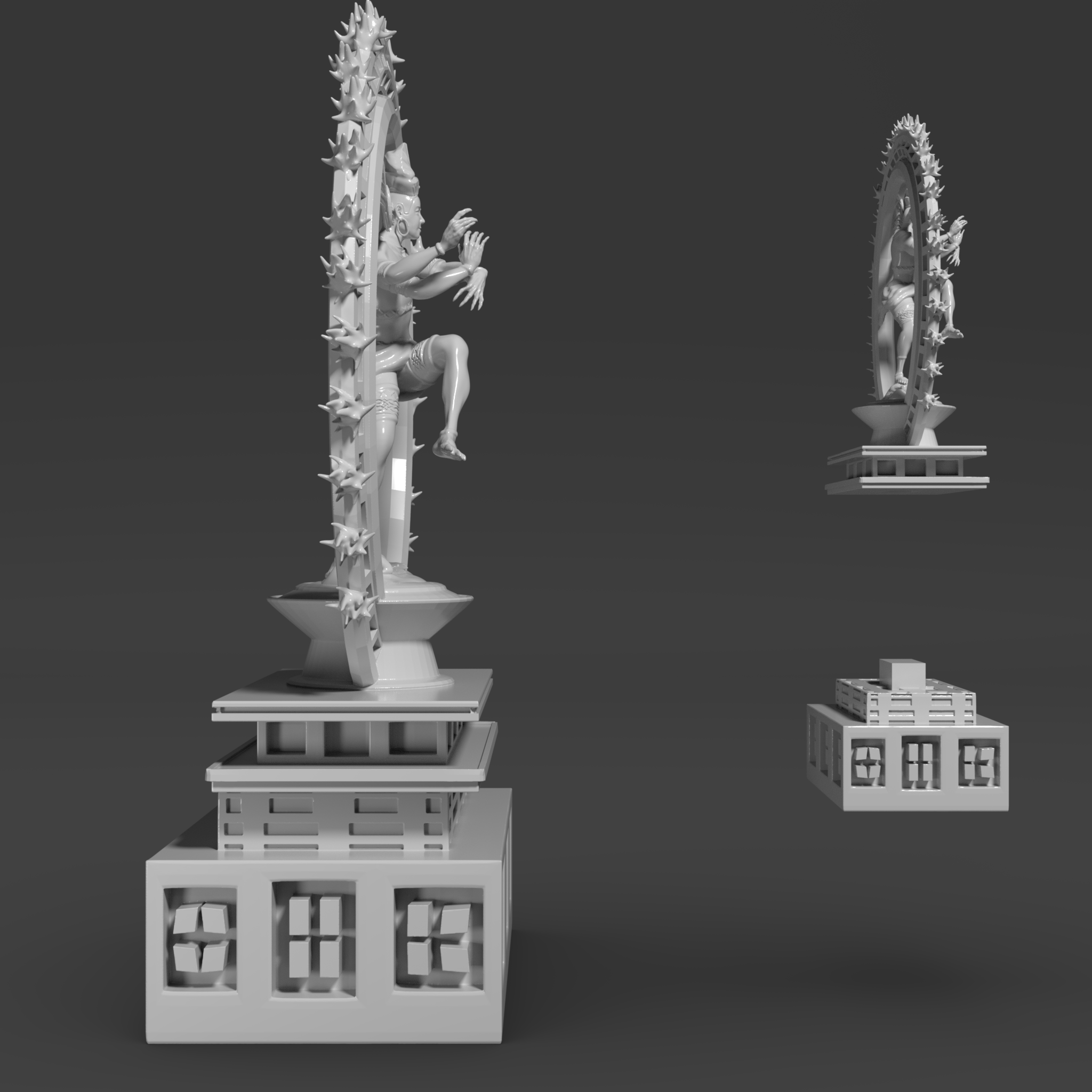 STL file Shiva - Shiva Dance - Nataraja・Design to download and 3D print ...