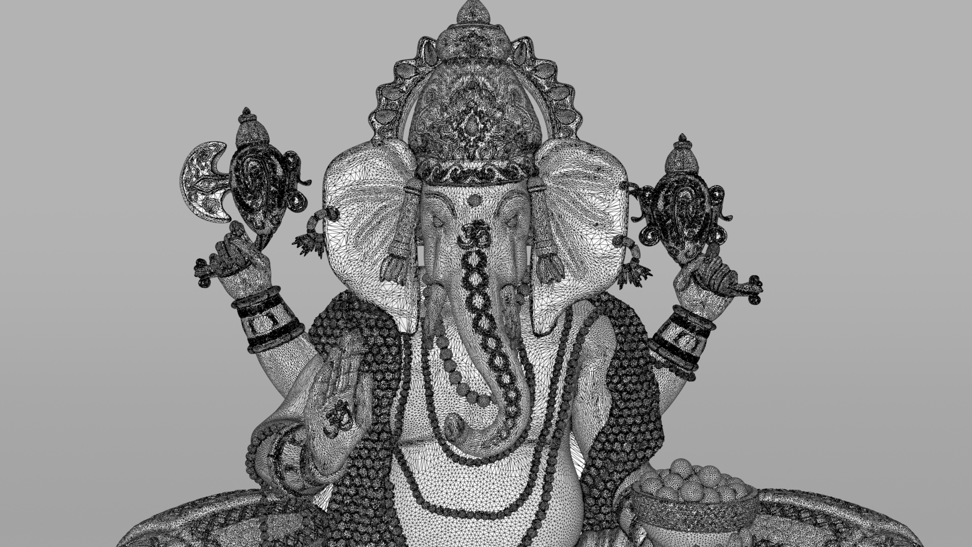 STL file Ganesha・Model to download and 3D print・Cults