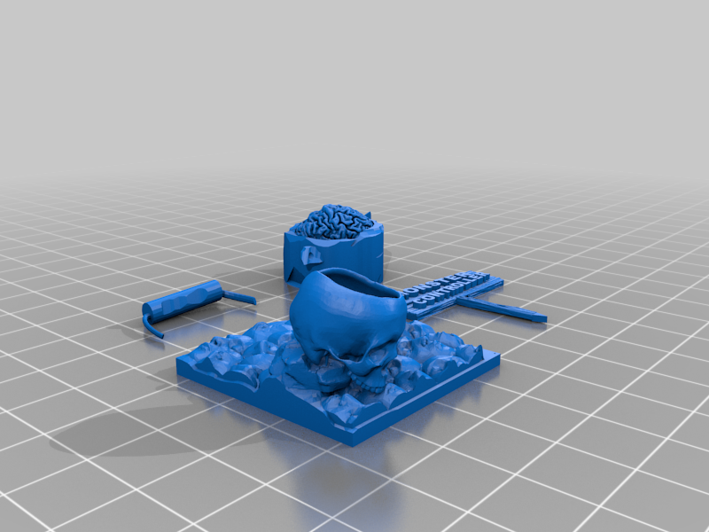 STL file Kingdom Death Monster Controller Tile・3D printing idea to ...