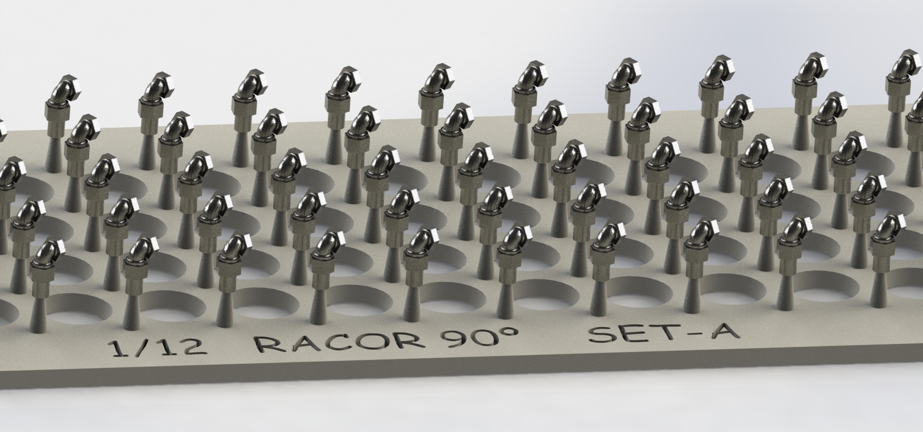 STL file FITTING 90º SCALE 1/12・3D printing idea to download・Cults