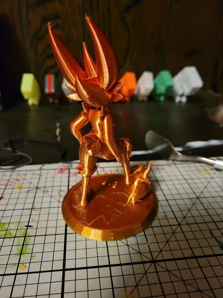 Free STL file Cinderace Figurine・3D printer model to download・Cults