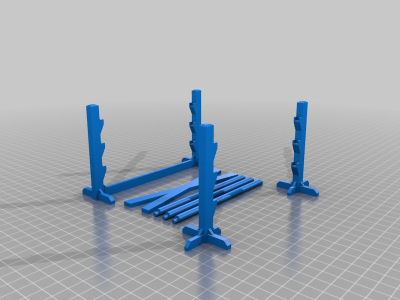 Free 3D file Horse jumping obstacle・3D printing template to download・Cults