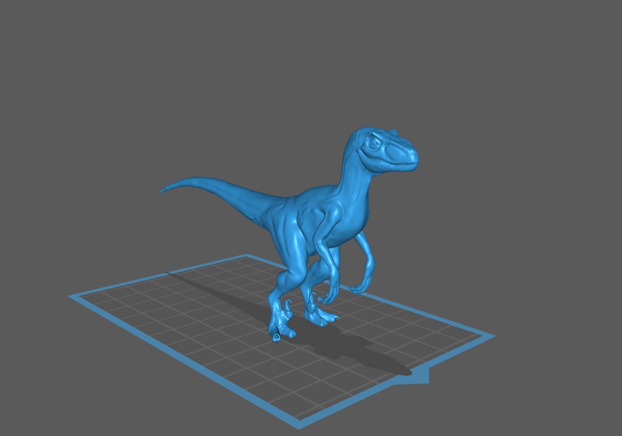STL file Velociraptor・3D printable model to download・Cults