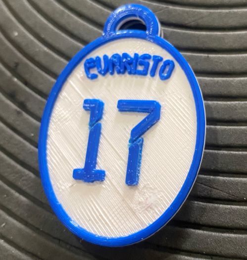 Free 3D file Real Madrid 14UCL and 35 La Liga Titles KeyChain・3D print ...