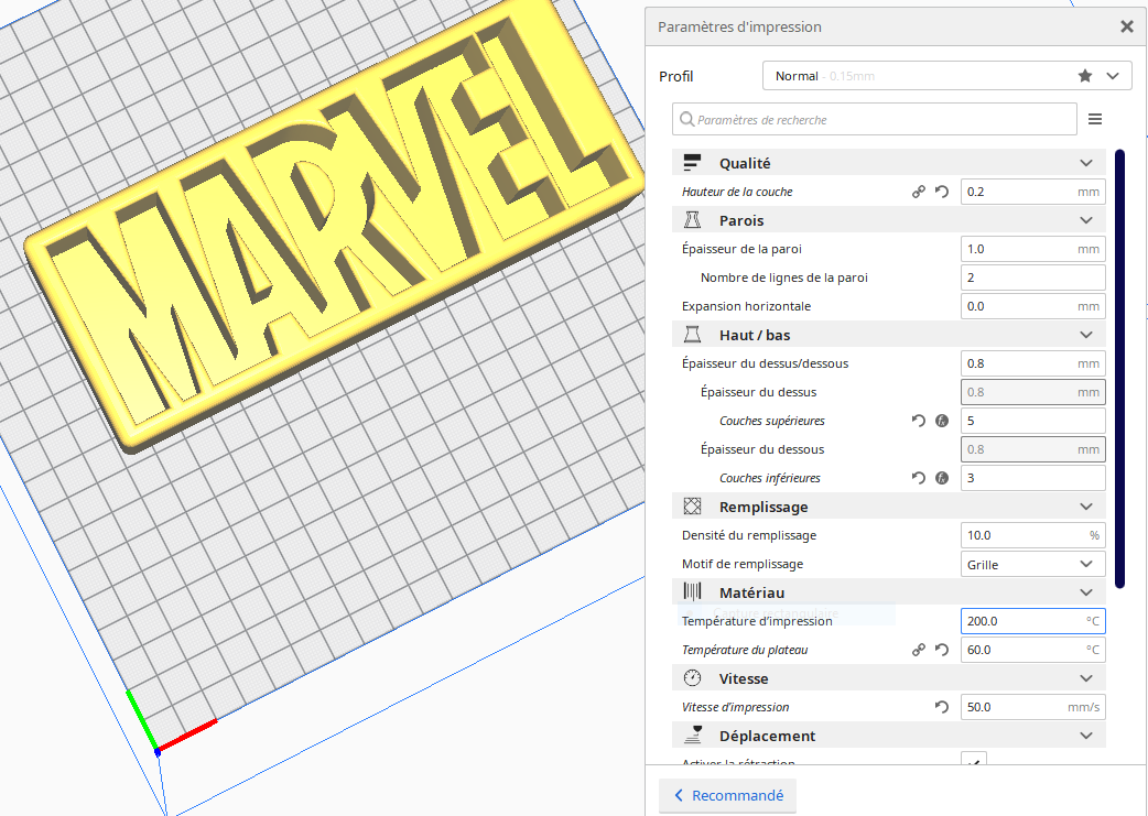 STL file marvel・3D print object to download・Cults