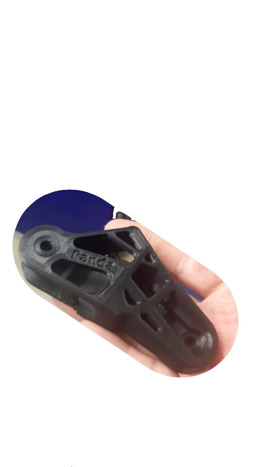 STL file Bonnet lever Fiat Panda 2°series, 2007 - Leva cofano Fiat ...