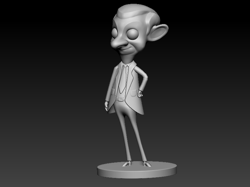 Free STL file Mr Bean 👹・3D printer design to download・Cults