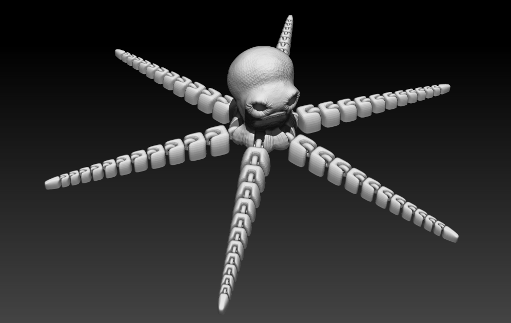 Free STL file Articulated Octopus 🐙・3D printable design to download・Cults