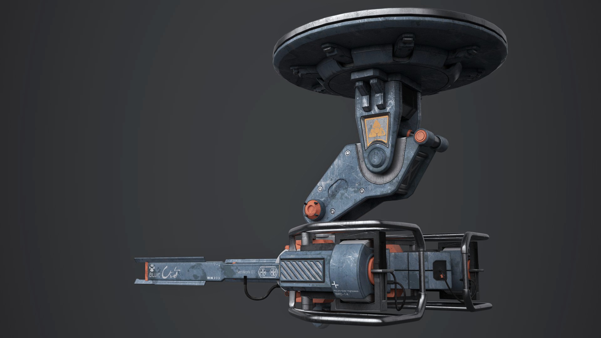 Free STL file Turret Gun・3D print design to download・Cults