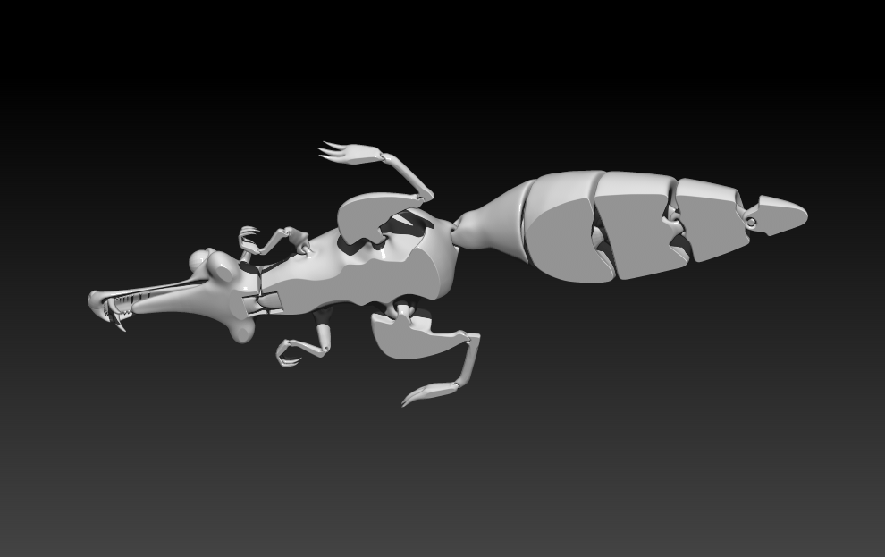 Free STL file Articulated Scrat Print In Place (Ice Age) 🧊・Model to ...