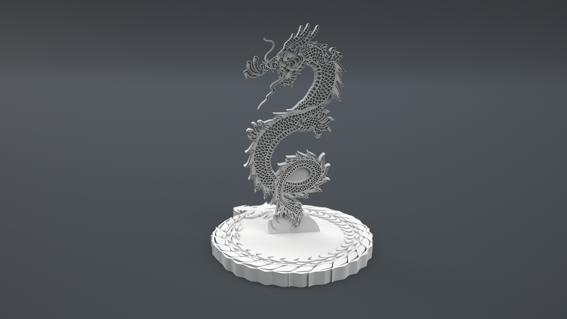 Free STL file Dragon Action Figure (Table Top Miniature)・3D printer ...