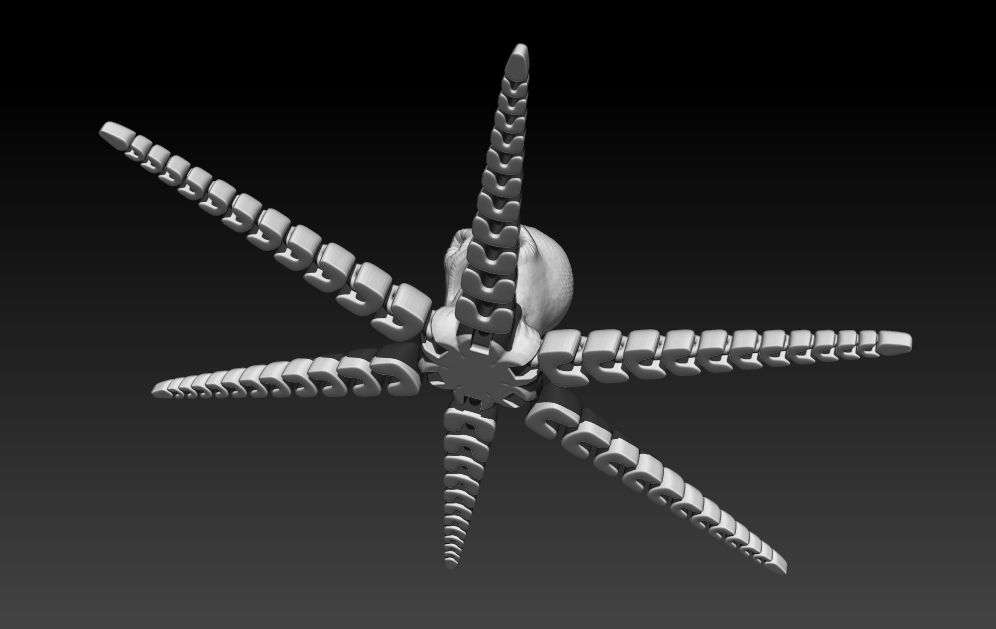 Free STL file Articulated Octopus・3D printable design to download・Cults