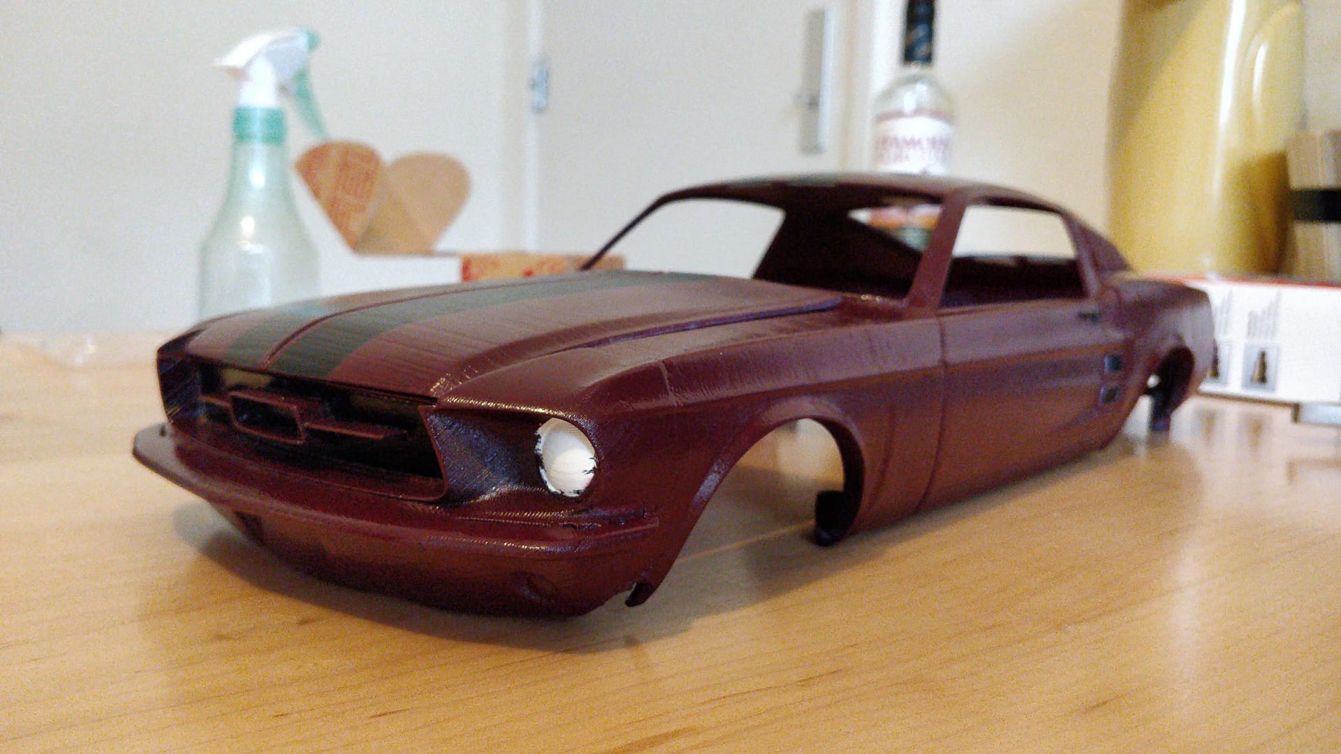 Archivo 3D gratis RC Ford mustang con caja de cambios de 4 cambios ...
