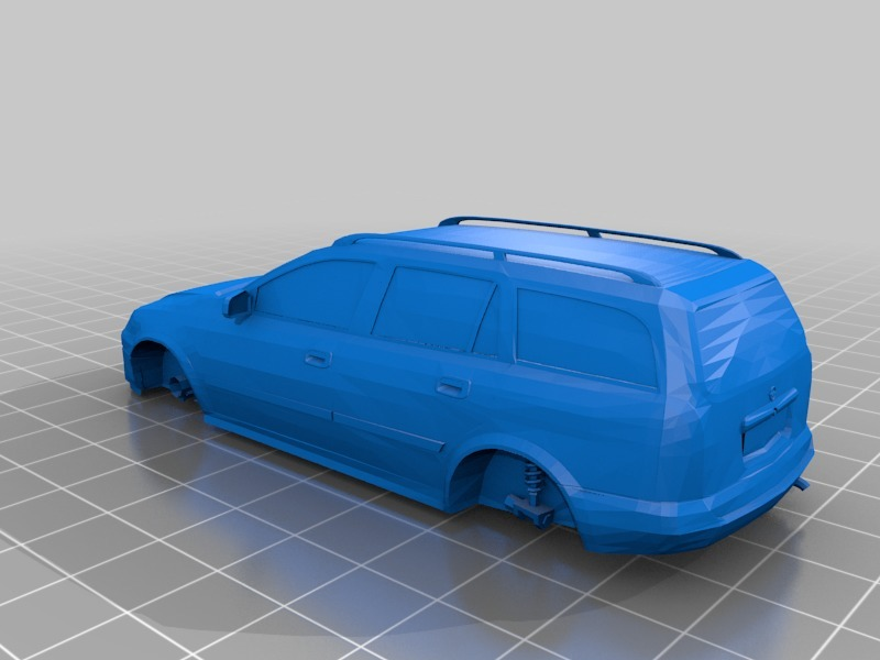 Free 3D file Opel Astra G Caravan 2000 🎲・3D print model to download・Cults