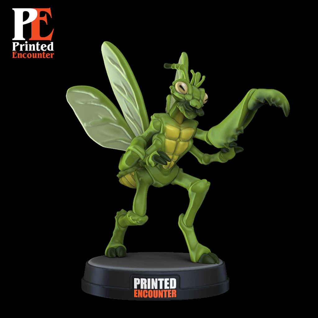 Free 3D file Mantid Creature・3D printing template to download・Cults