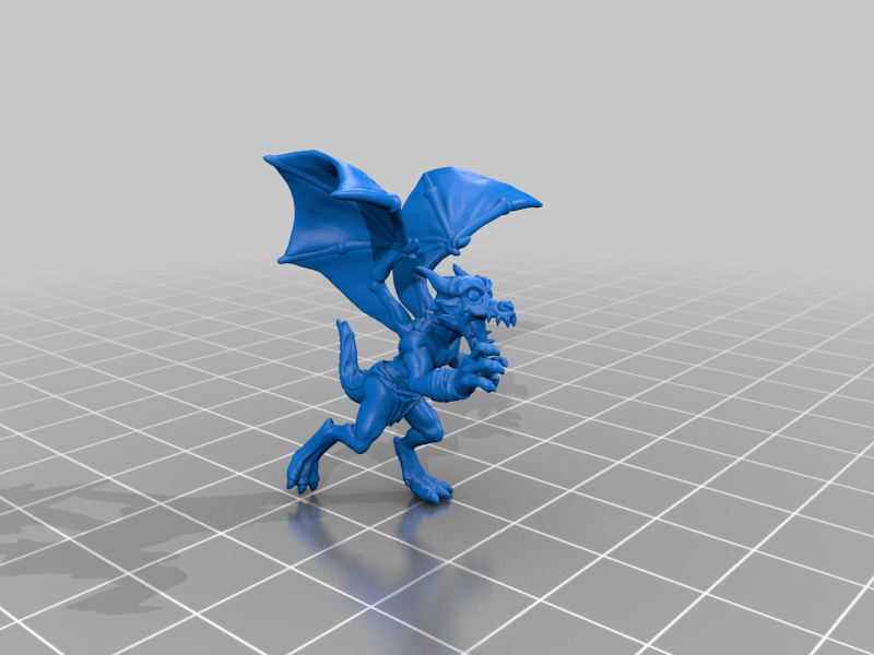 Free 3D file Winged Kobold 👹・Design to download and 3D print・Cults