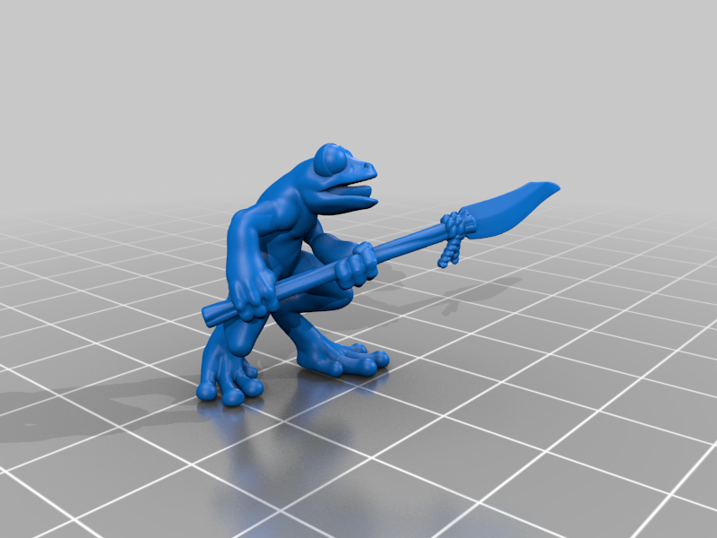 Free 3D file Frogfolk Sample Set・3D print model to download・Cults