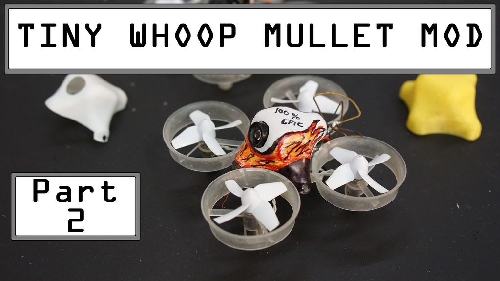 Free 3D file Tiny Whoop Mullet MOD Mold・3D print model to download・Cults
