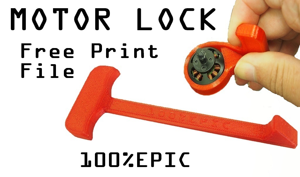 Free 3D file FPV Motor Lock Strap・3D print design to download・Cults