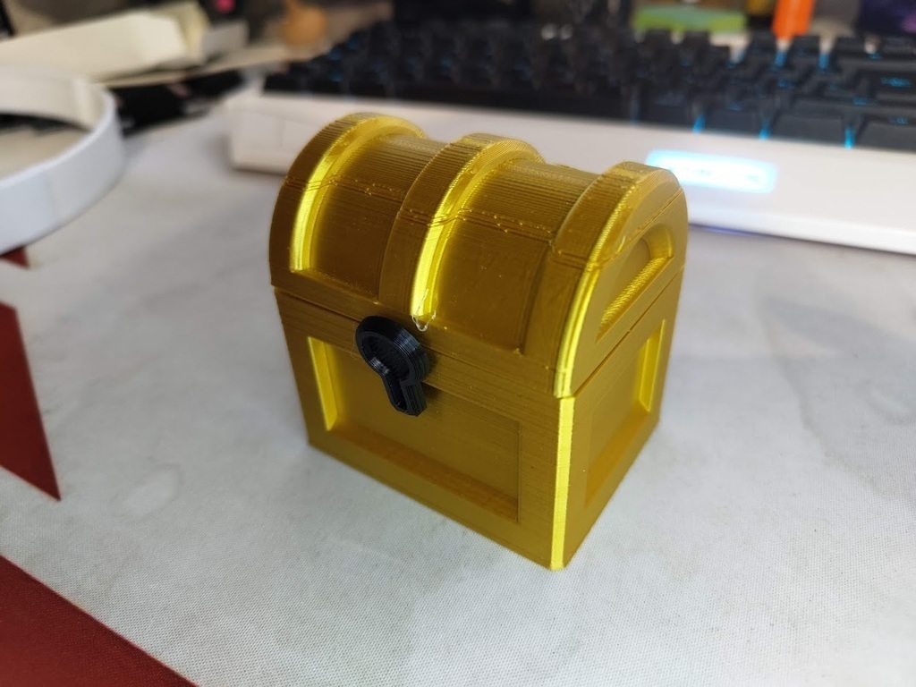 Free 3D file The Binding Of Isaac Four Souls Token Box - Golden Chest 📦 ...