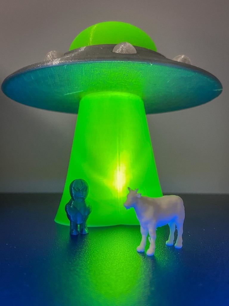 Free STL file UFO・3D printable model to download・Cults