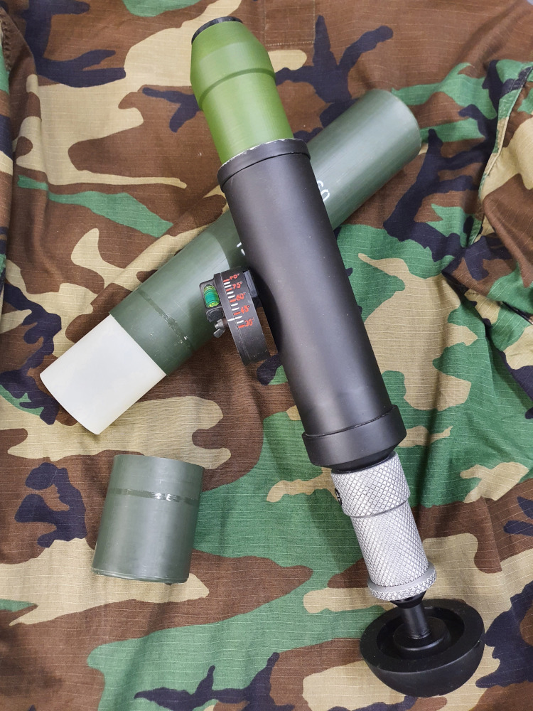 STL file GNM-60 Special Forces Mortar for TAGInn 40mm Grenades 🔫・3D printer design to download・Cults