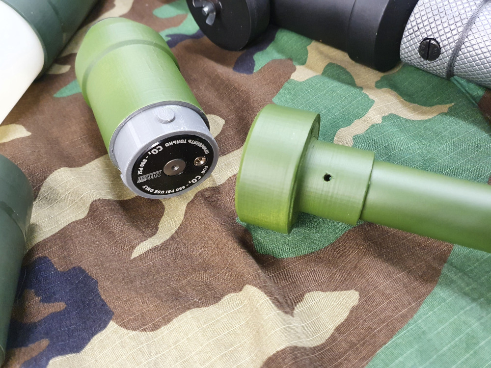 STL file GNM-60 Special Forces Mortar for TAGInn 40mm Grenades 🔫・3D ...