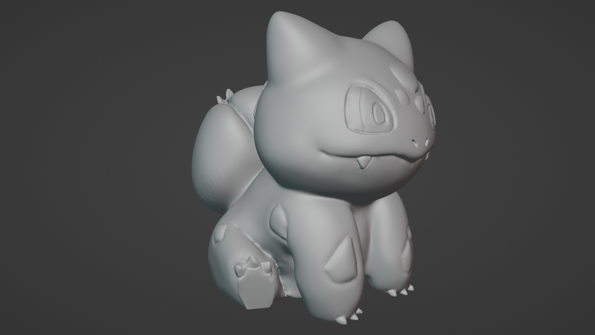 STL file Bulbasaur Bulbizarre 🐉・3D printer model to download・Cults