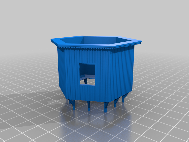 Free 3D file Small water tower 1:120 🤏・3D printer model to download・Cults