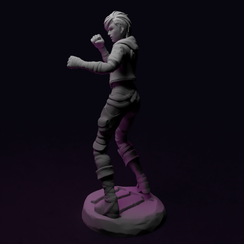 STL file VI - Arcane - LoL - League of Legends・3D printing model to ...