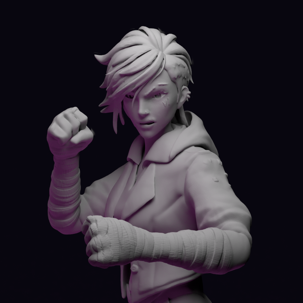 STL file VI - Arcane - LoL - League of Legends・3D printing model to ...