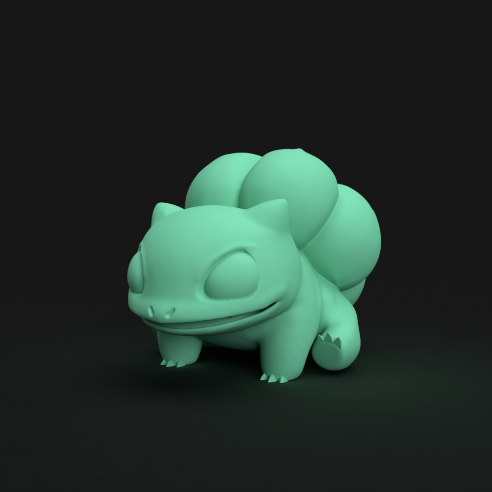 Free STL file bulbasaur - free!・Design to download and 3D print・Cults